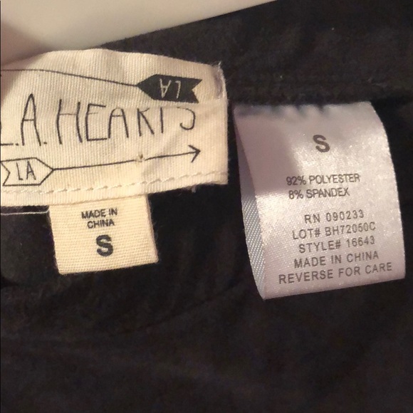 La Hearts | Skirts | Swade Black Skater Skirt | Poshmark